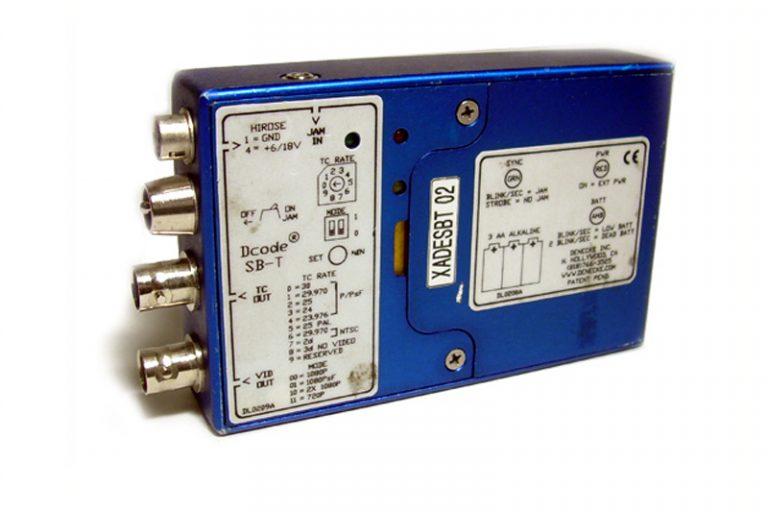 DENECKE SB-T TIME CODE & VIDEO SYNC GENERATOR - Imagecraft Productions